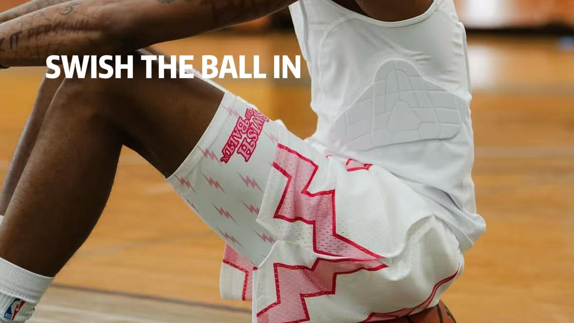 SWISH THE BALL IN - Basketball Apparel
